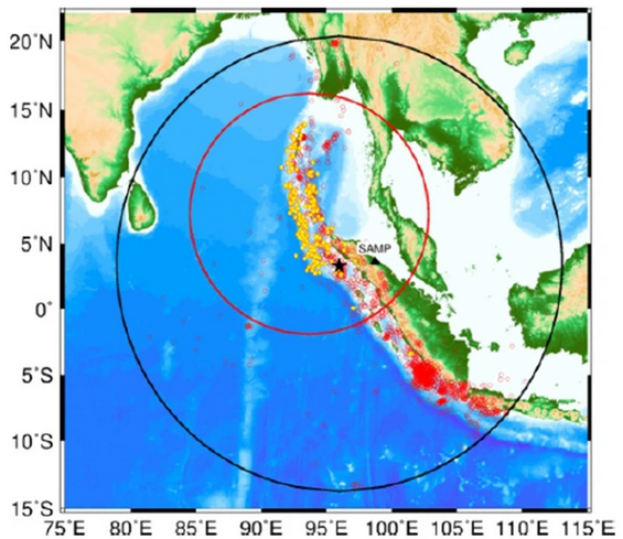 Displacements Before and After Great Earthquakes: Geodetic and Seismic ...